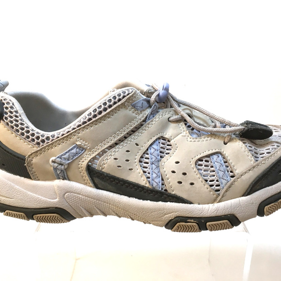 Khombu | Shoes | Khombu Women Leather Lace Up Walking Sneaker Sz 8 ...